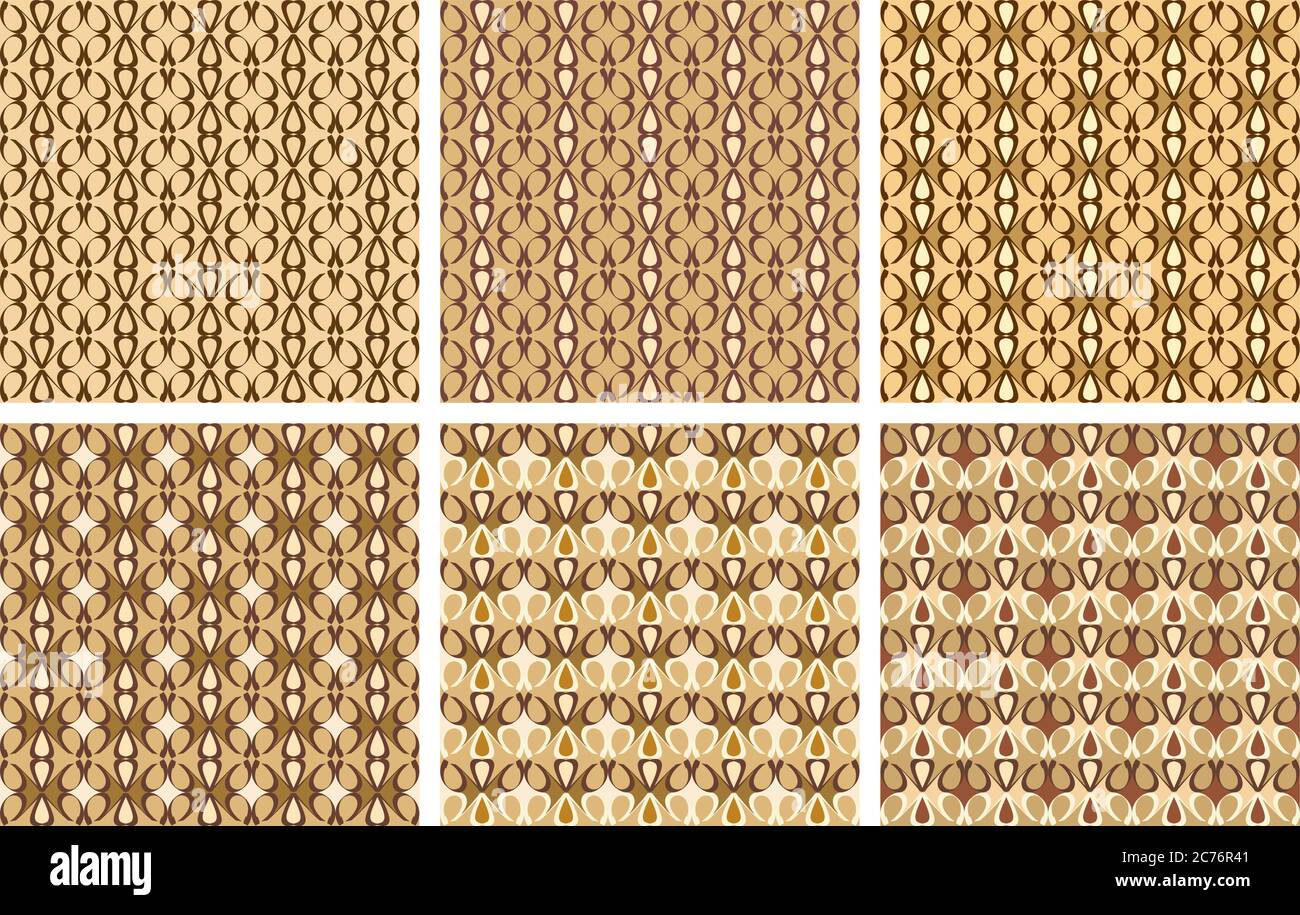 Vector abstract geometric elements backgrounds set Stock Vector Image ...