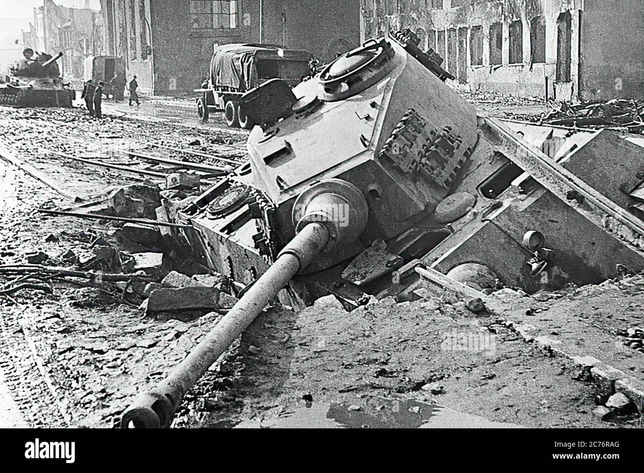 BATTLE OF BERLIN 1945 Stock Photo - Alamy