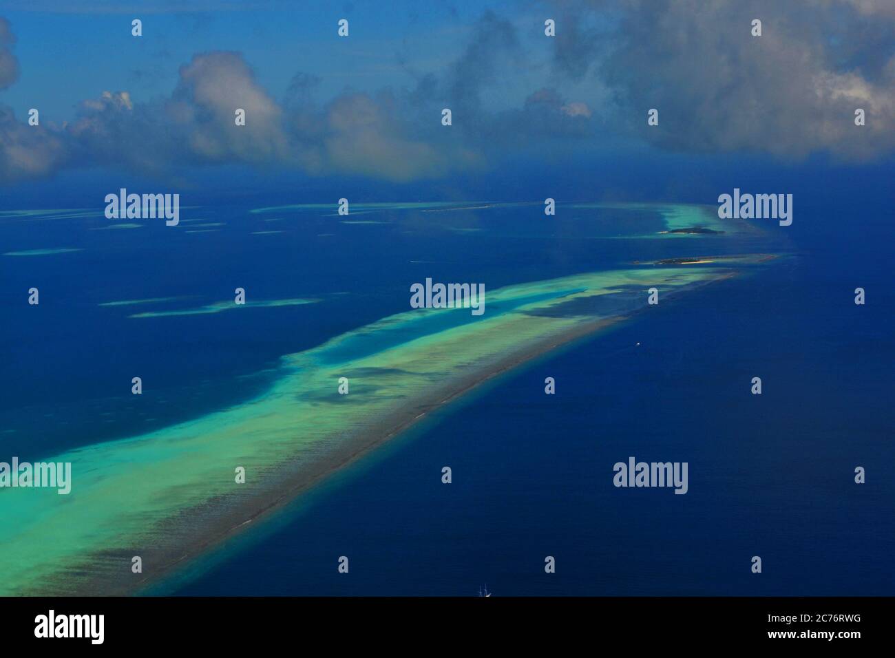 Scattered islands in the indian ocean hi-res stock photography and ...