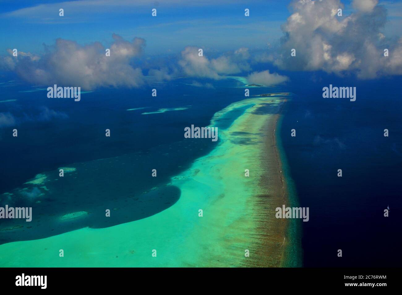 Aerial view islands scattered hi-res stock photography and images - Alamy