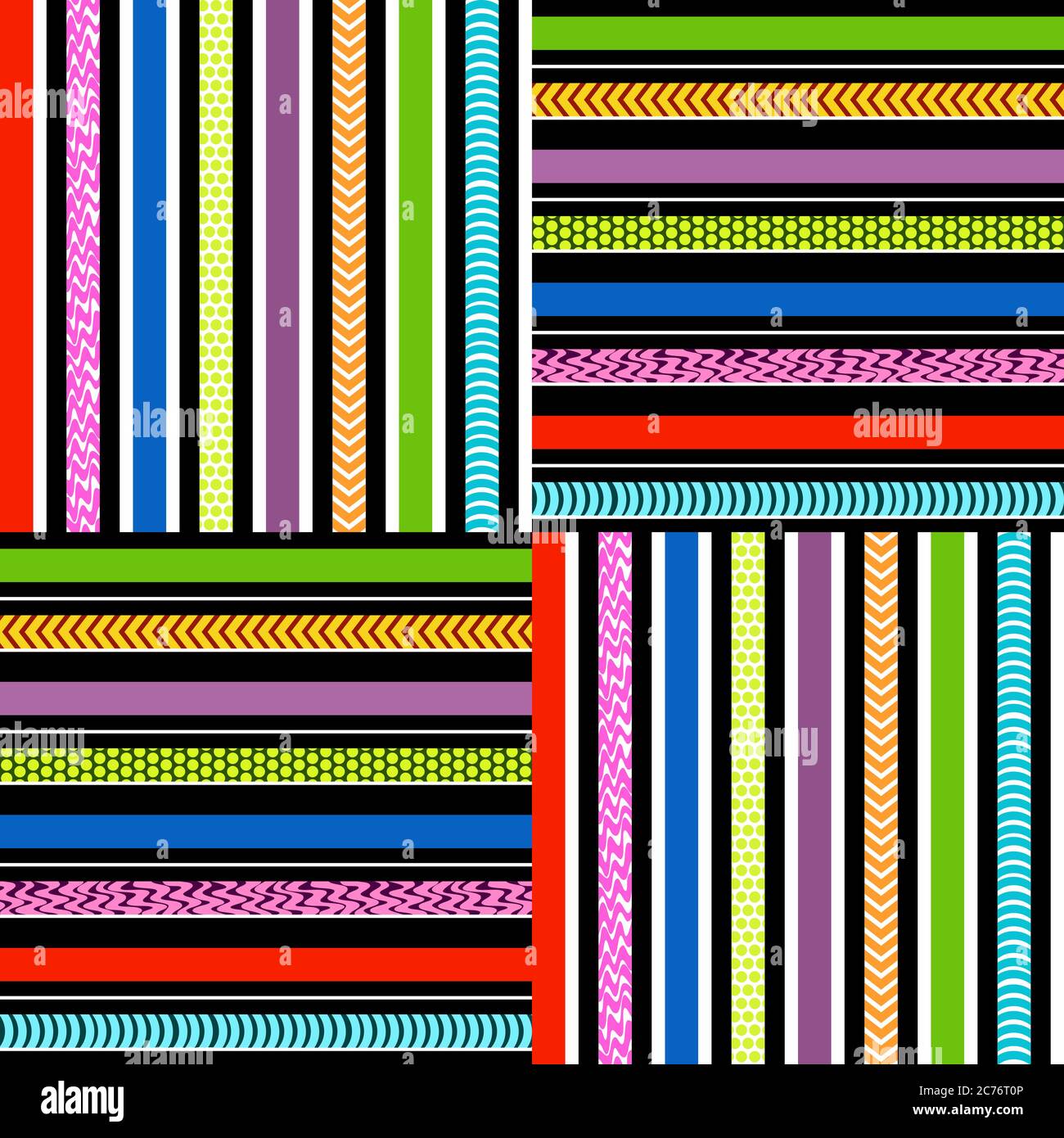 Vector abstract color stripes pattern Stock Vector Image & Art - Alamy