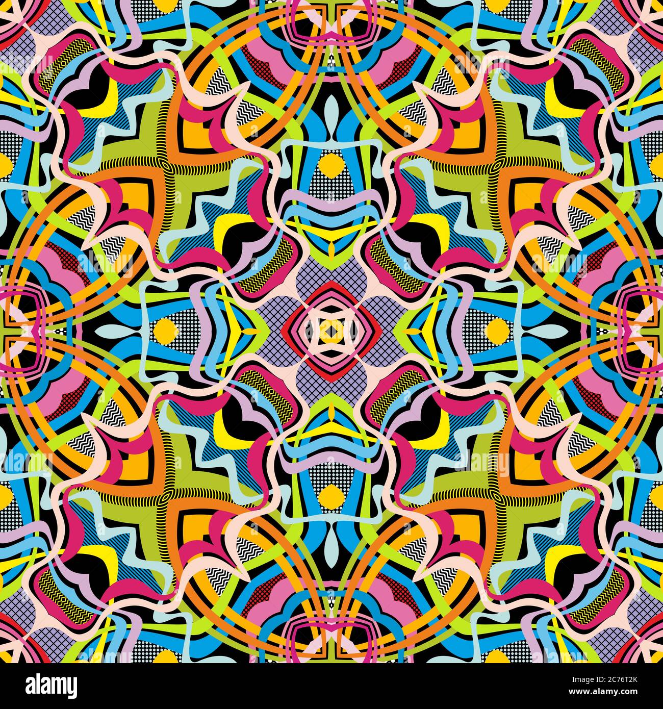 Vector abstract seamless pattern Stock Vector Image & Art - Alamy