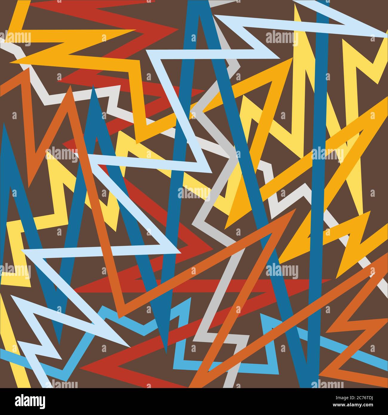 Vector abstract geometric forms color background Stock Vector Image ...