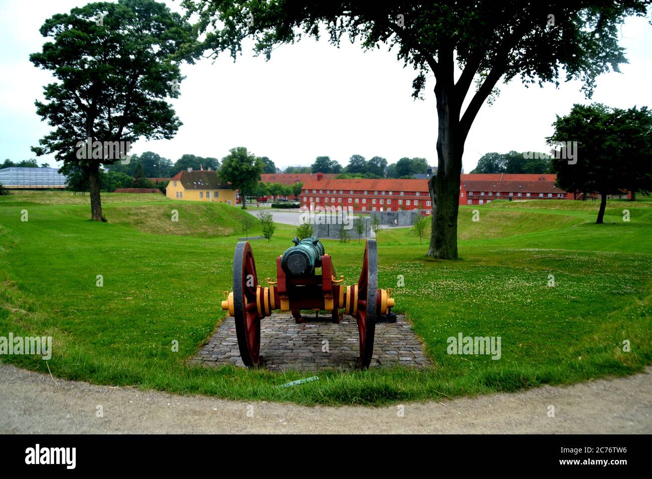 Historic military fort in Copenhagen Stock Photo - Alamy