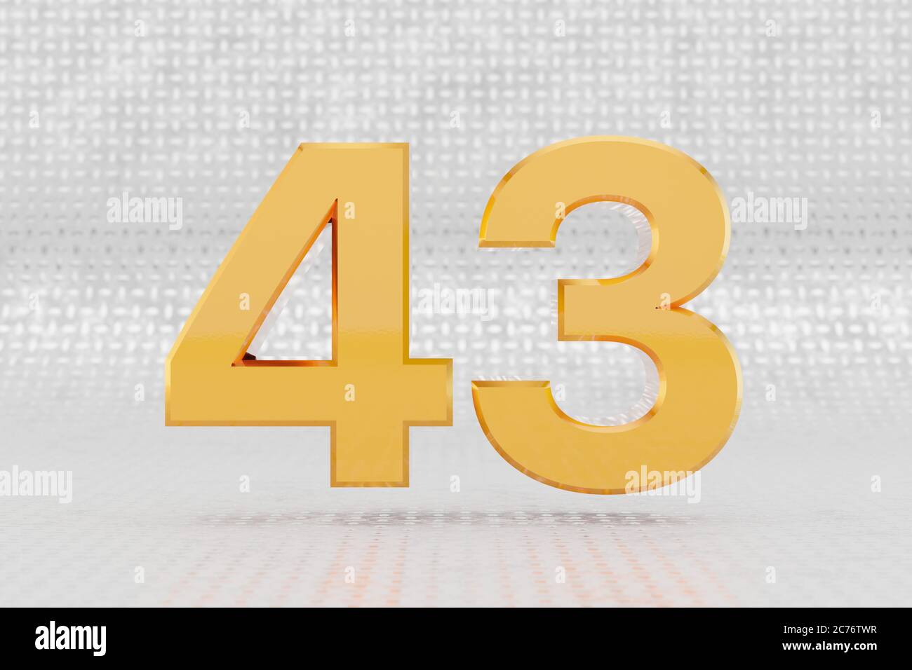 Number 43 hi-res stock photography and images - Alamy
