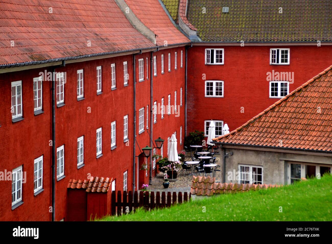 Historic military fort in Copenhagen Stock Photo - Alamy
