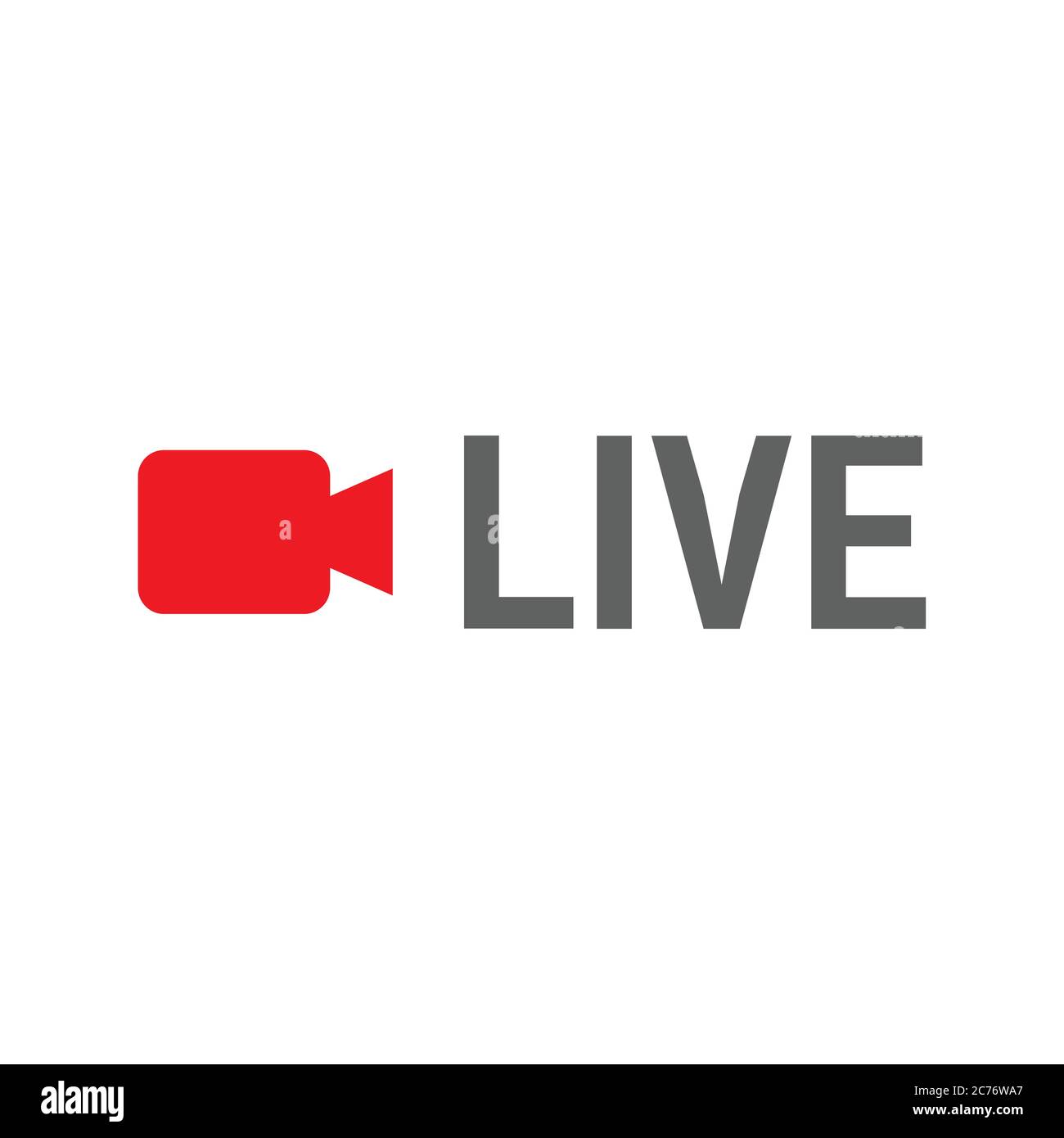 Stream broadcasting Stock Vector Images - Alamy