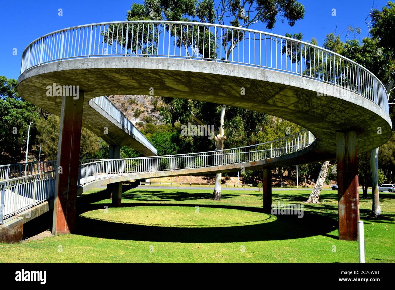 Urban passage bridge in Perth, Australia Stock Photo - Alamy