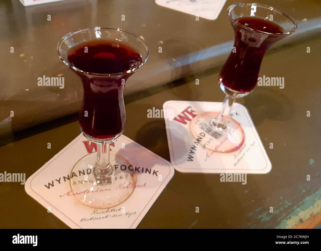 Typical dutch drink jenever hi-res stock photography and images - Alamy