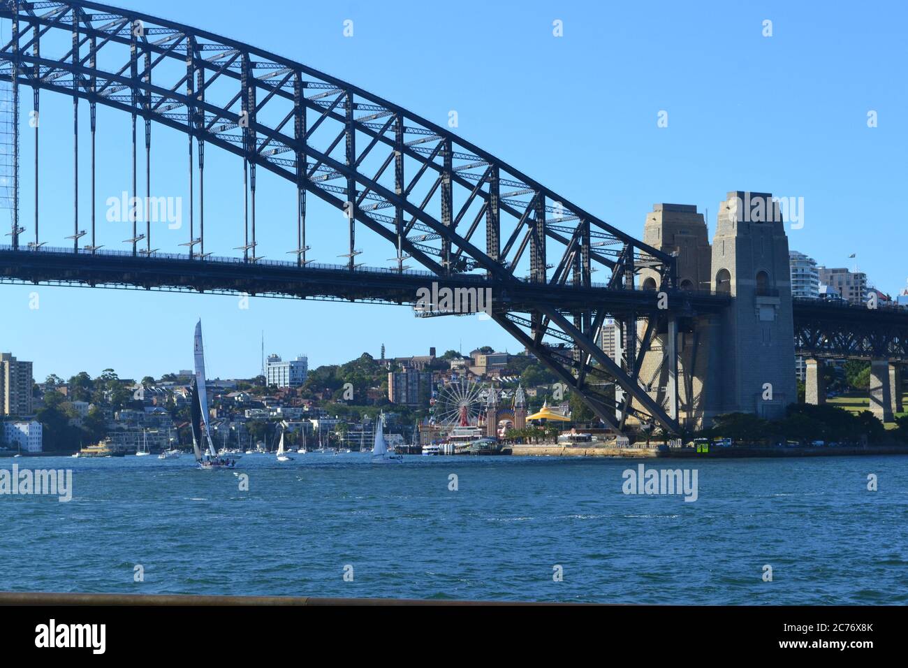 Iconic Sydney Bridge, Australia Stock Photo - Alamy