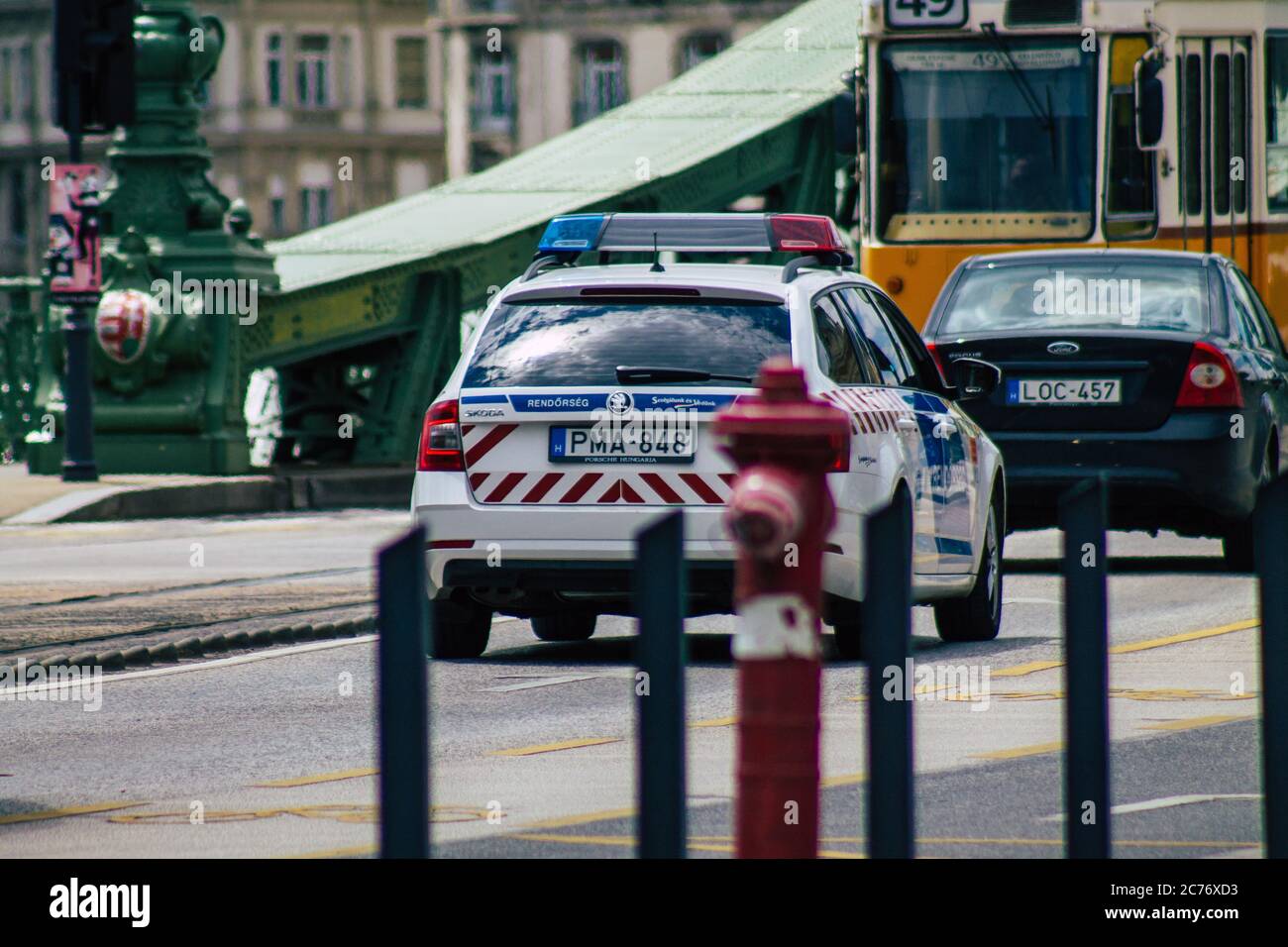Hungarian Police Car High Resolution Stock Photography and Images - Alamy