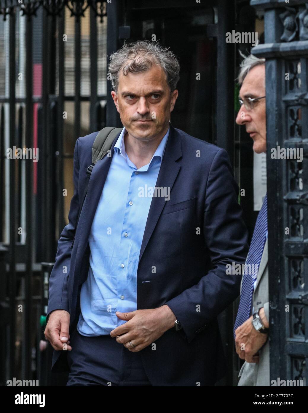 Westminster, London, UK. 14th July, 2020. Julian Smith (l), MP, former ...