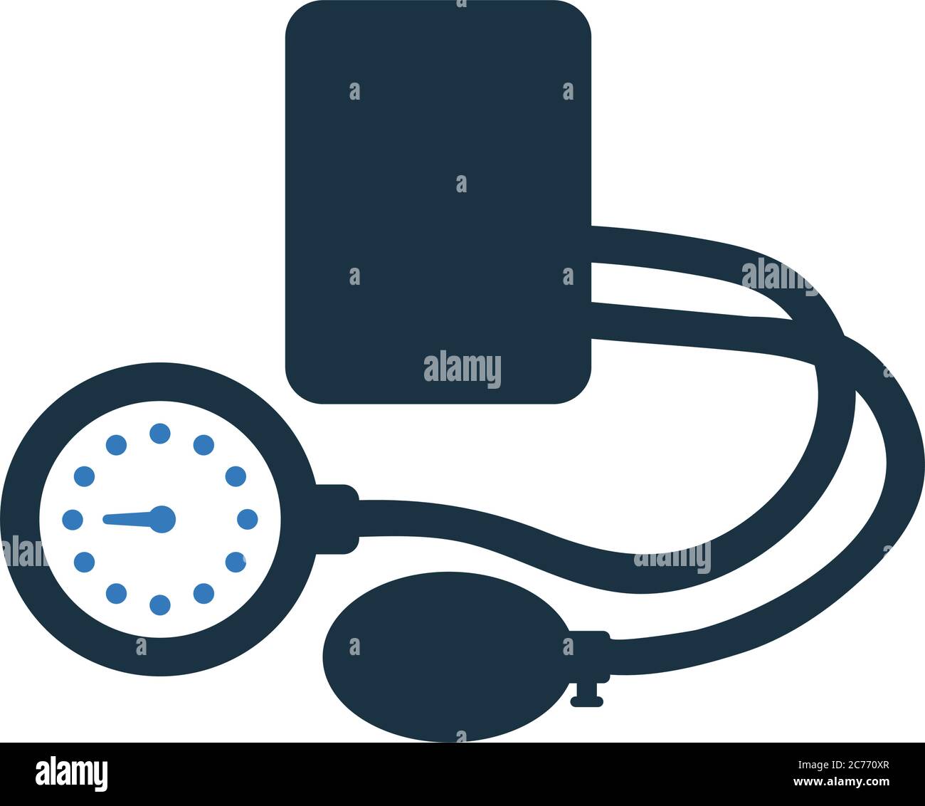 Cardiac measurement Stock Vector Images - Alamy