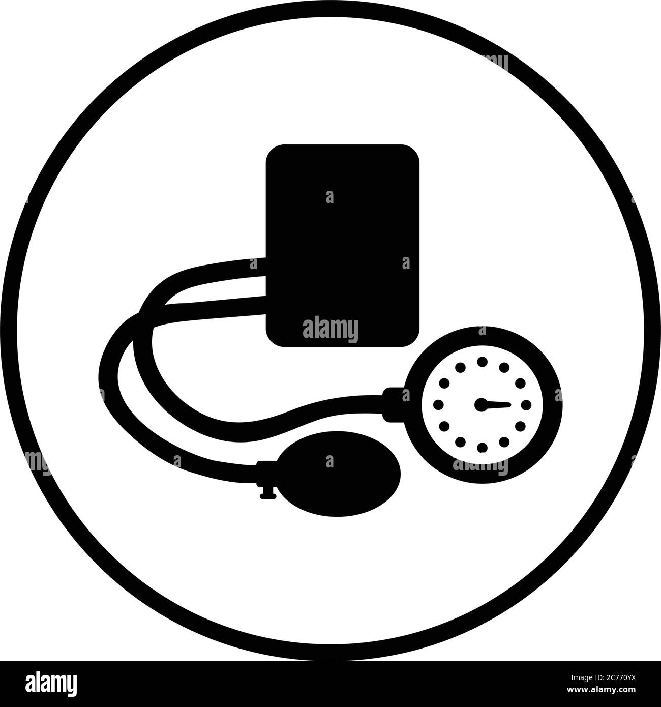 Medical gauge vector vectors Black and White Stock Photos & Images - Alamy