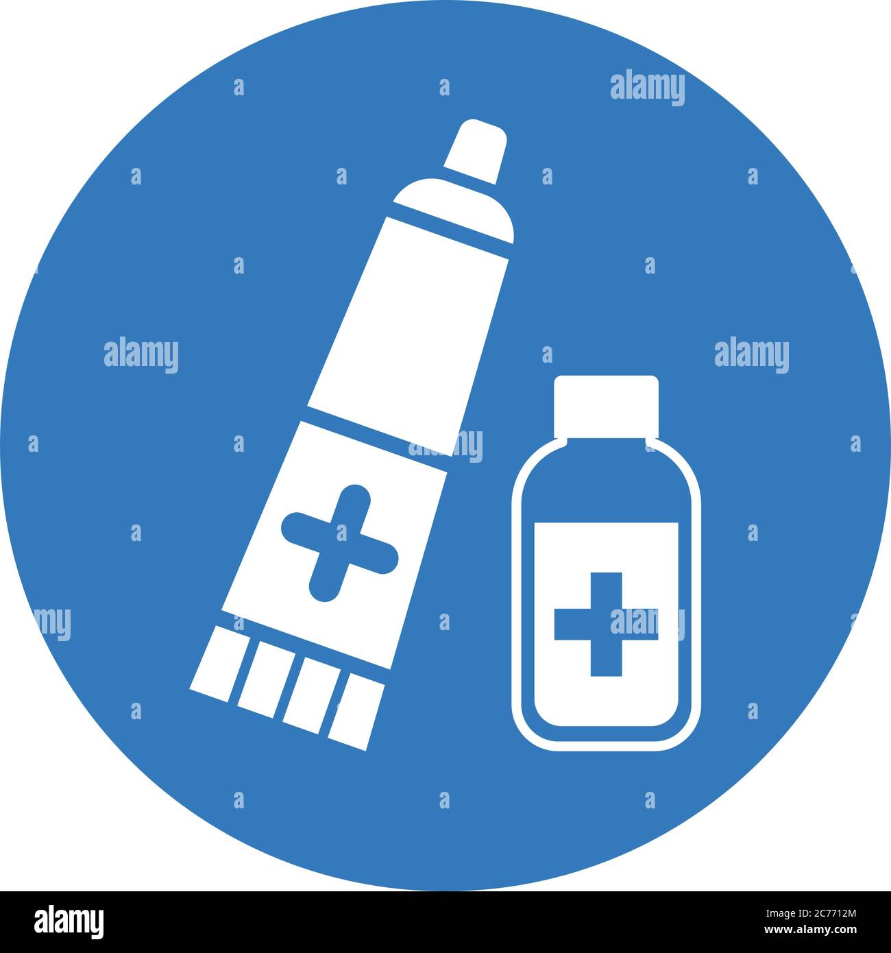 Ointment vector vectors hi-res stock photography and images - Alamy