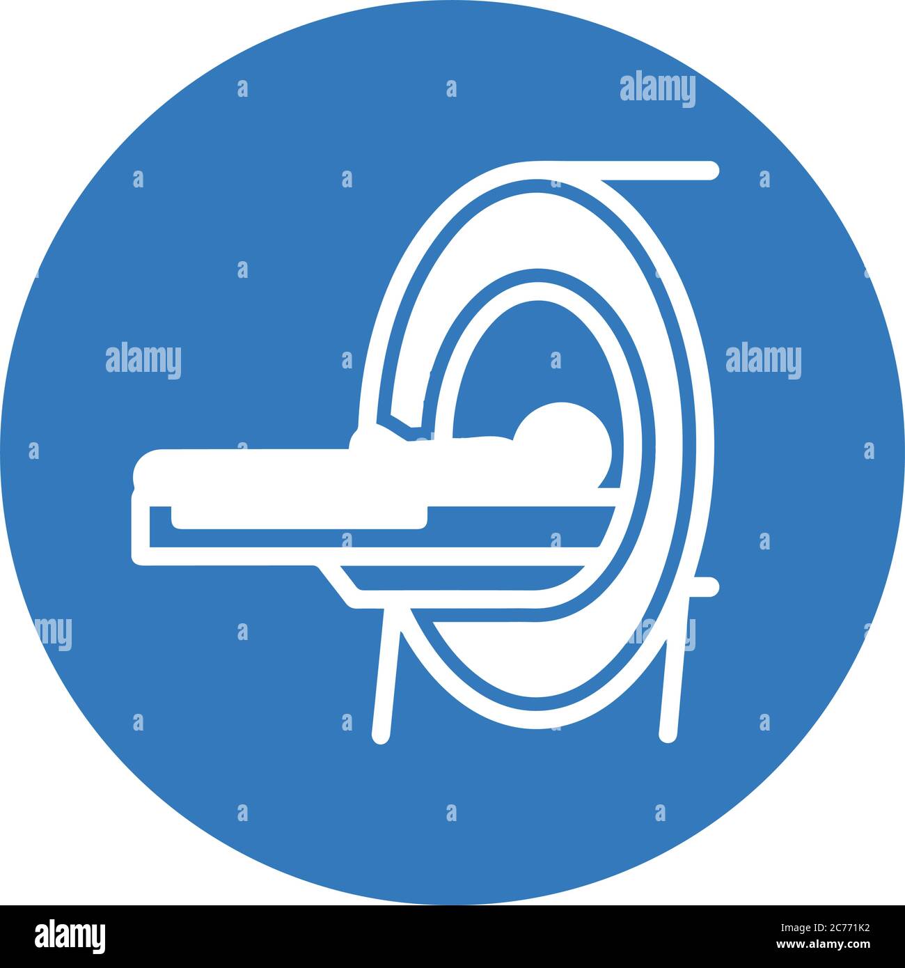 Mri scan symbol vector hi-res stock photography and images - Alamy