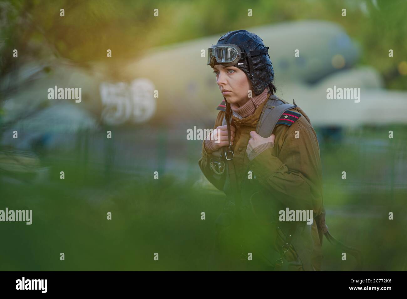 Soviet military pilot helmet hi-res stock photography and images - Alamy