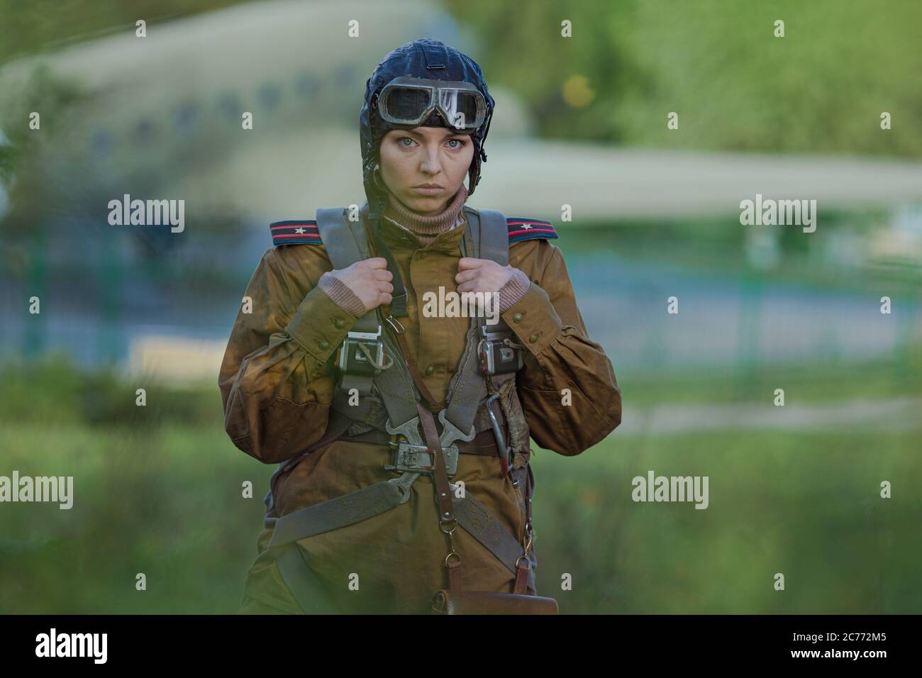 Soviet military pilot helmet hi-res stock photography and images - Alamy