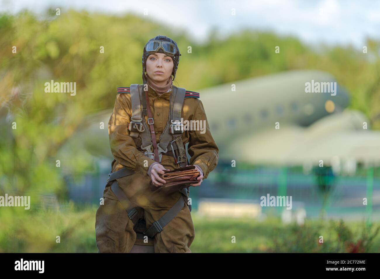Soviet military pilot helmet hi-res stock photography and images - Alamy