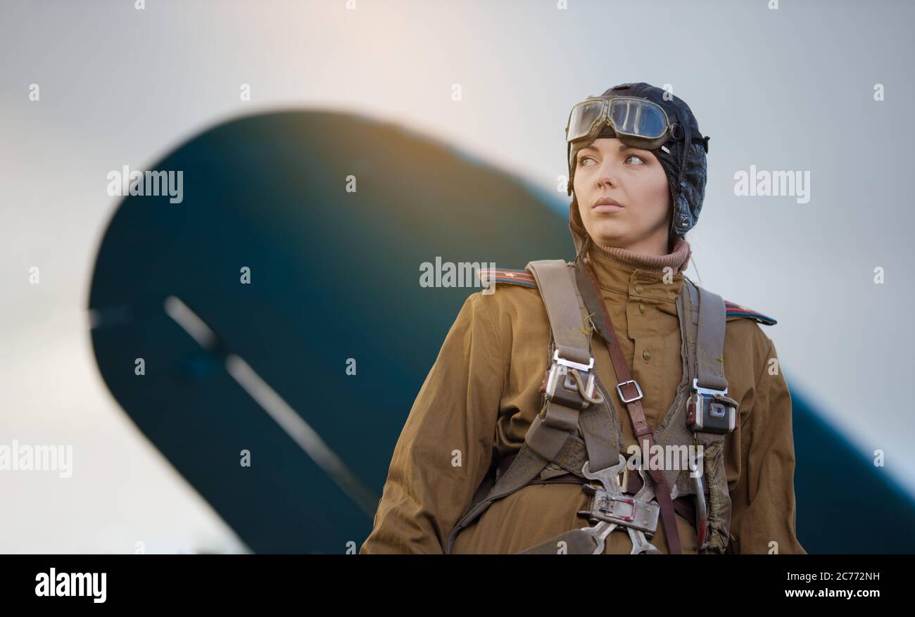 Soviet Military Pilot Helmet High Resolution Stock Photography and ...