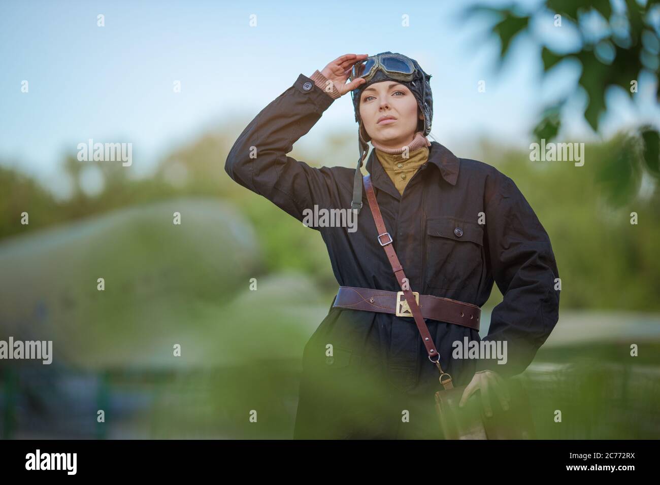 Wwii black combat pilot hi-res stock photography and images - Alamy