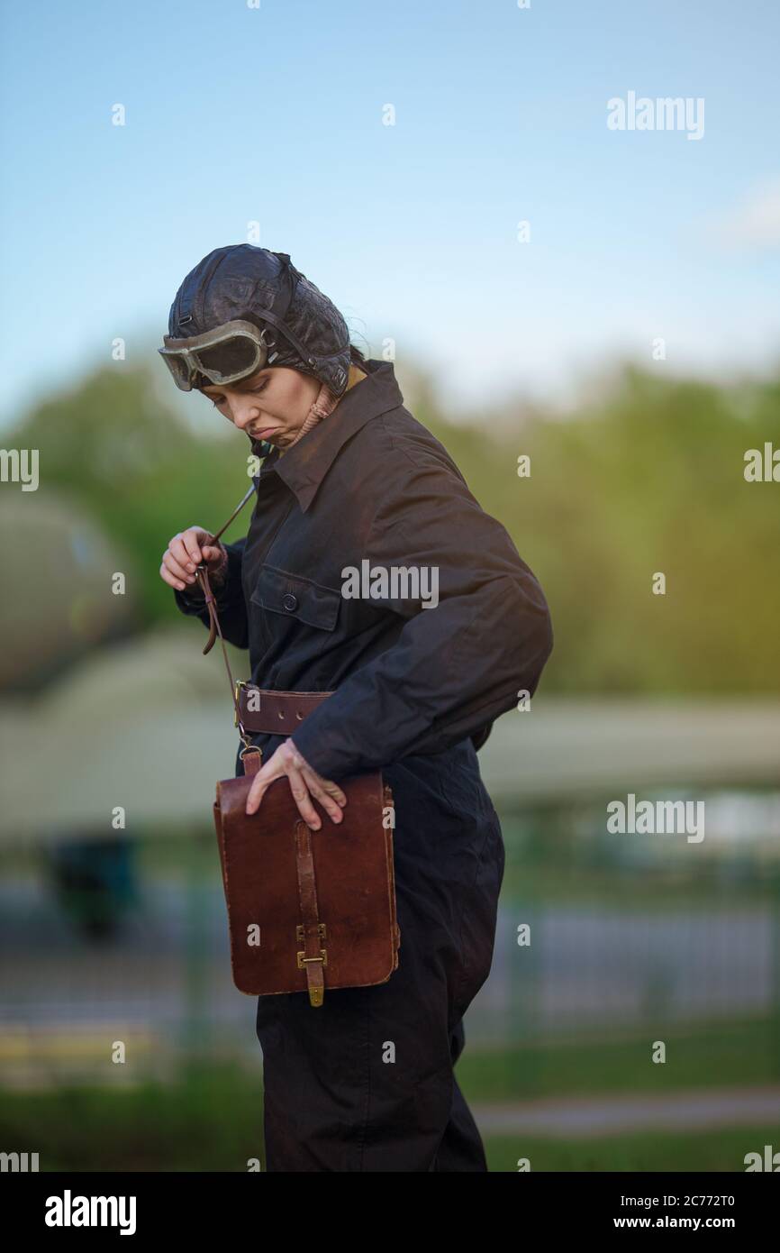 Female Pilot Ww2 High Resolution Stock Photography and Images - Alamy