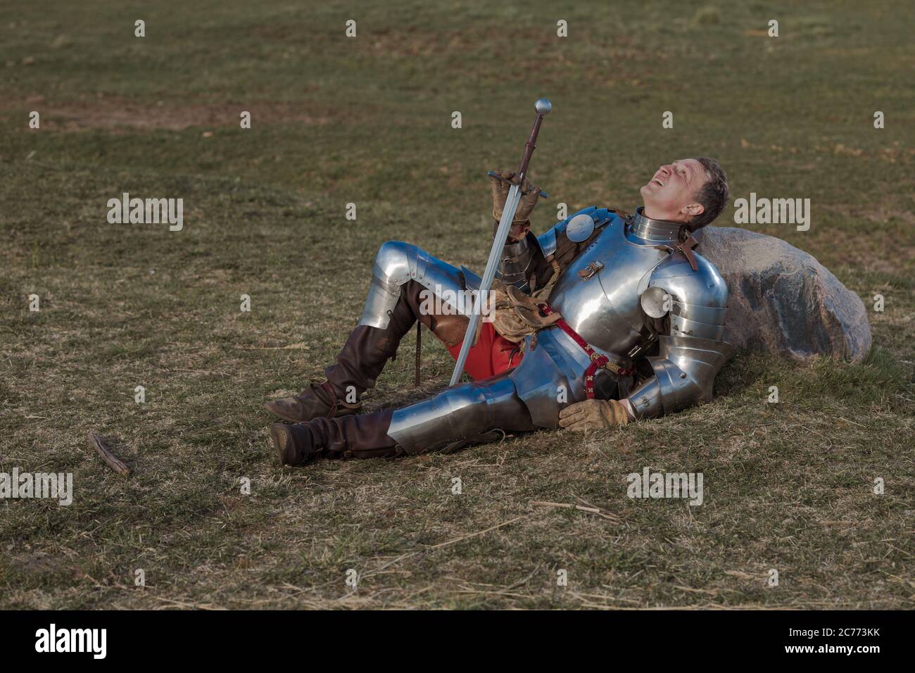 Old man resting on foot hi-res stock photography and images - Alamy