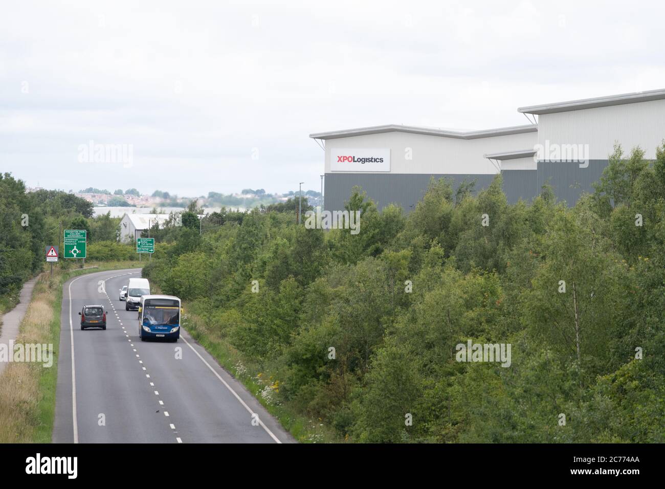 XPO Logistics ASOS site, Grimethorpe, Barnsley, South Yorkshire ...
