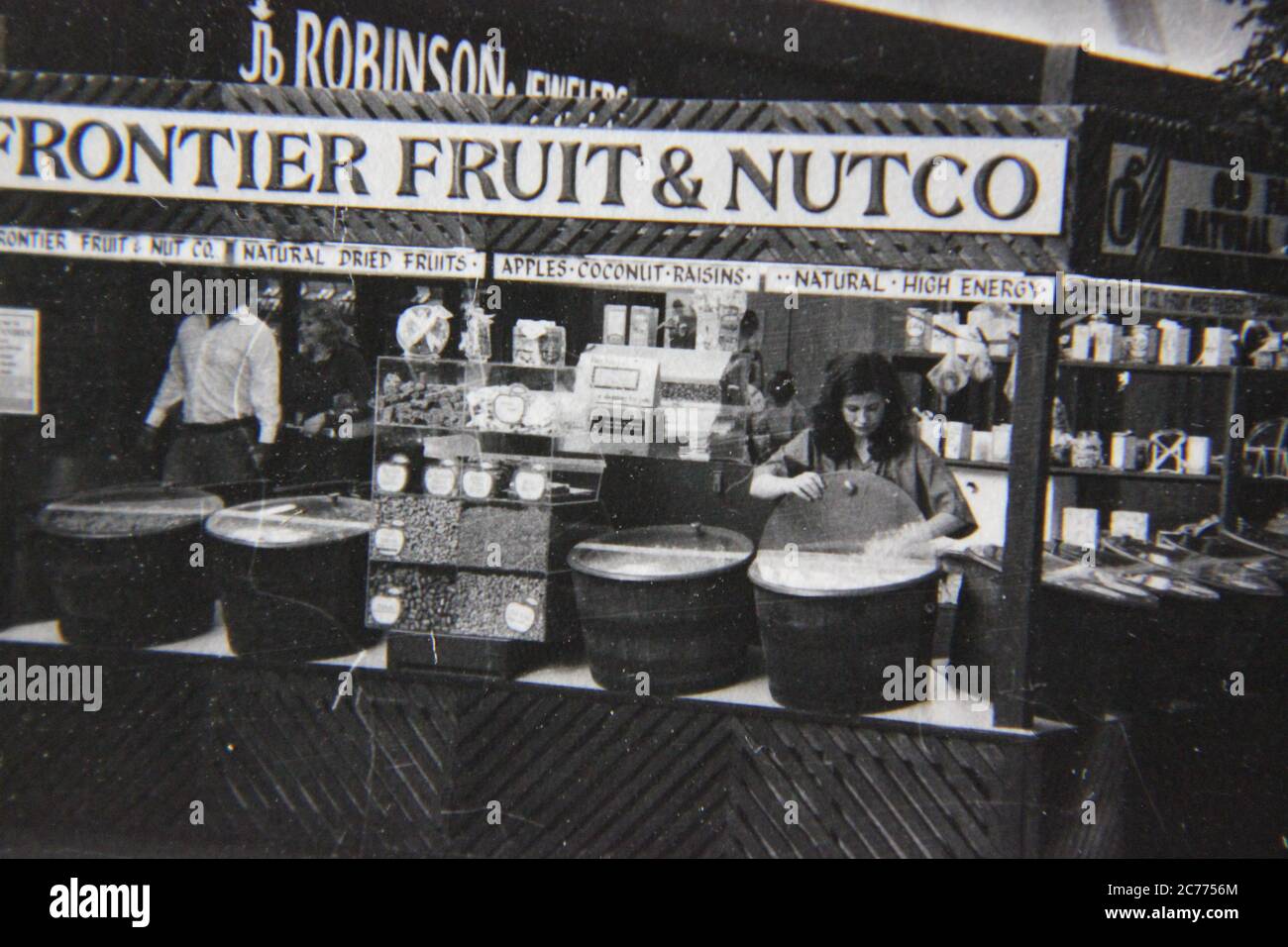 Fine 70s vintage black and white lifestyle photography of the frontier ...