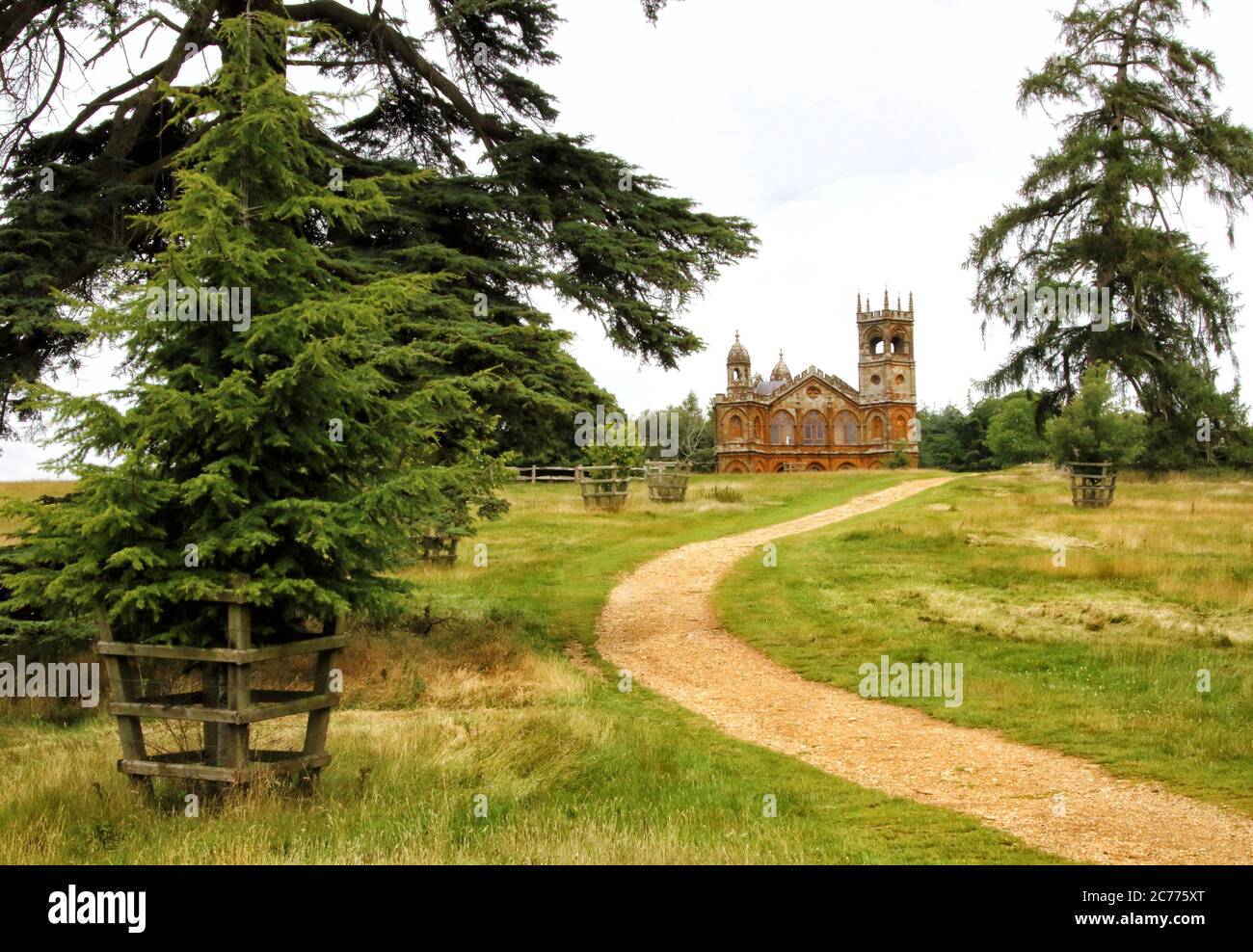 The Gothic Temple at Stowe Landscape Gardens, Stowe House ...