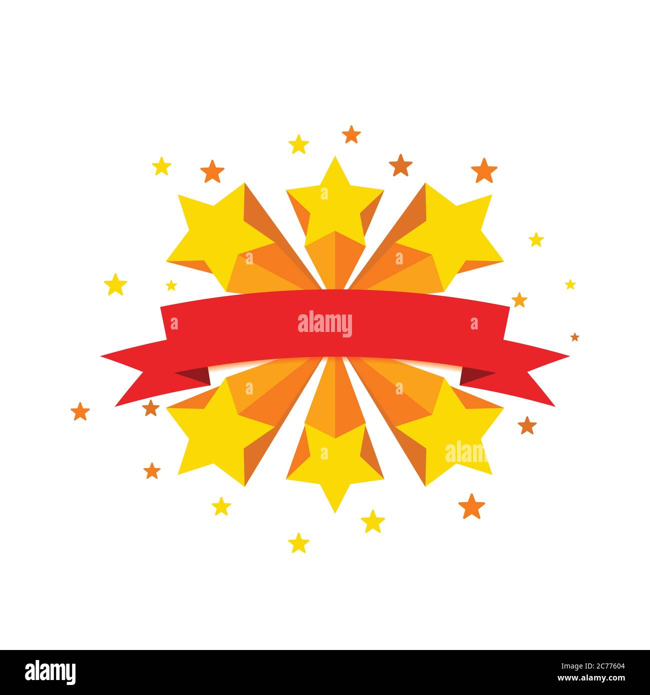 Star Background Template vector illustration design Stock Vector Image ...