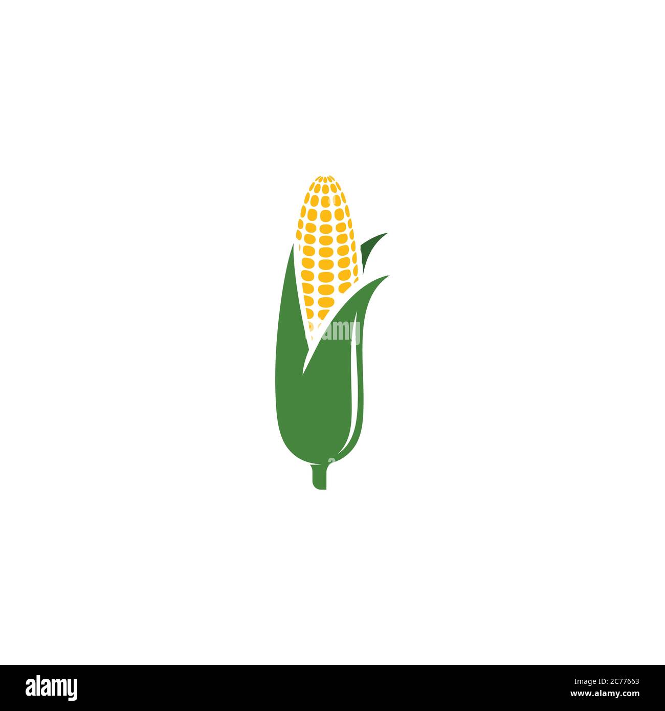 Agriculture corn vector icon design template Stock Vector Image & Art ...