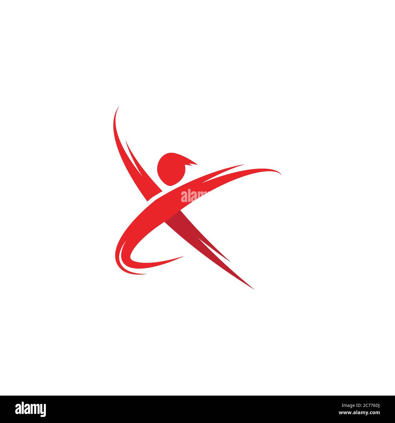 Human character logo sign illustration vector design Stock Vector Image ...