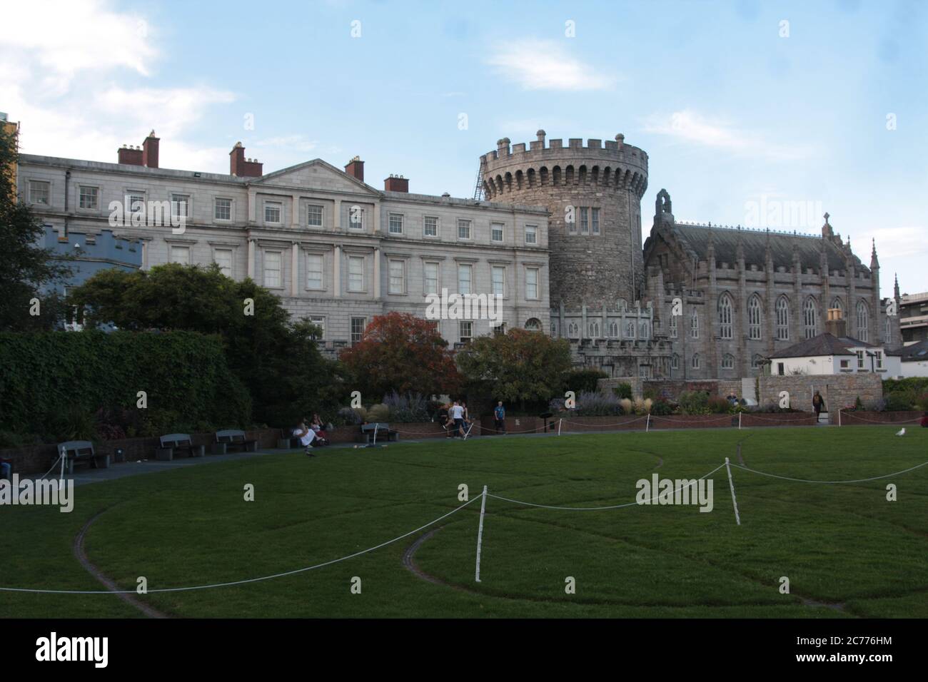 Dublin Castle, Ireland Stock Photo - Alamy