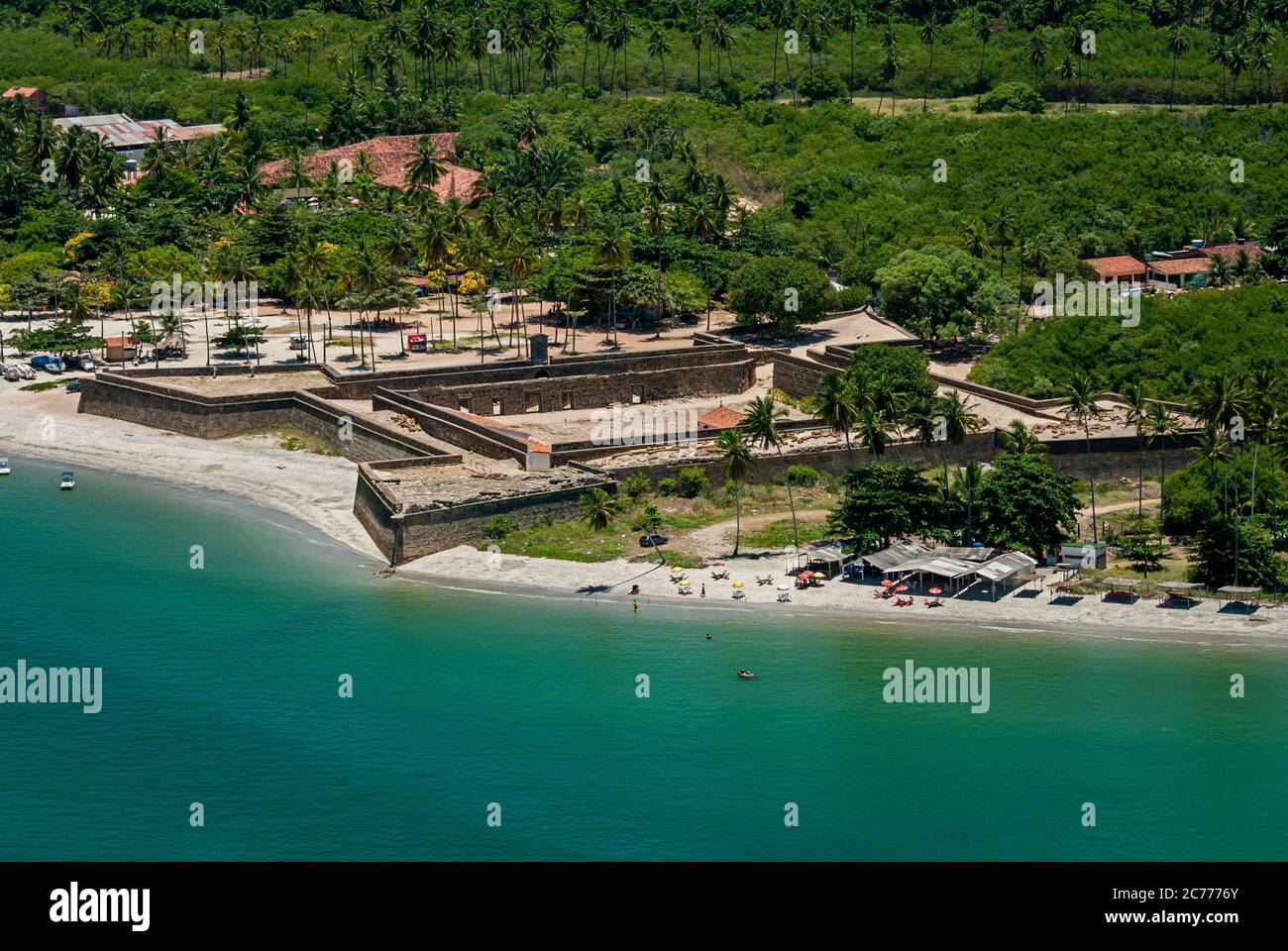 Forte Orange, island of Itamaraca, near Recife, Pernambuco, Brazi Stock ...