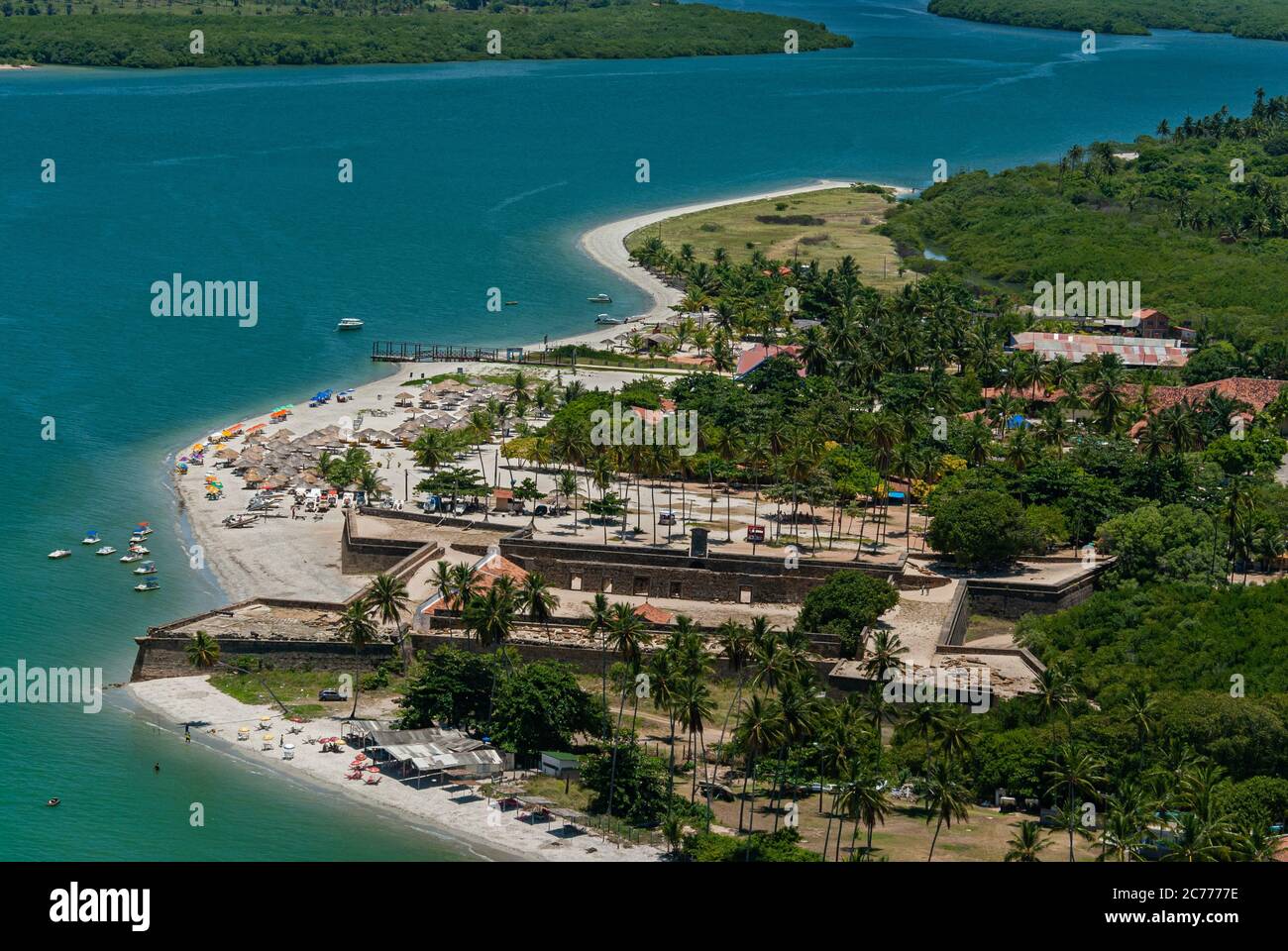 Forte Orange, island of Itamaraca, near Recife, Pernambuco, Brazi Stock ...