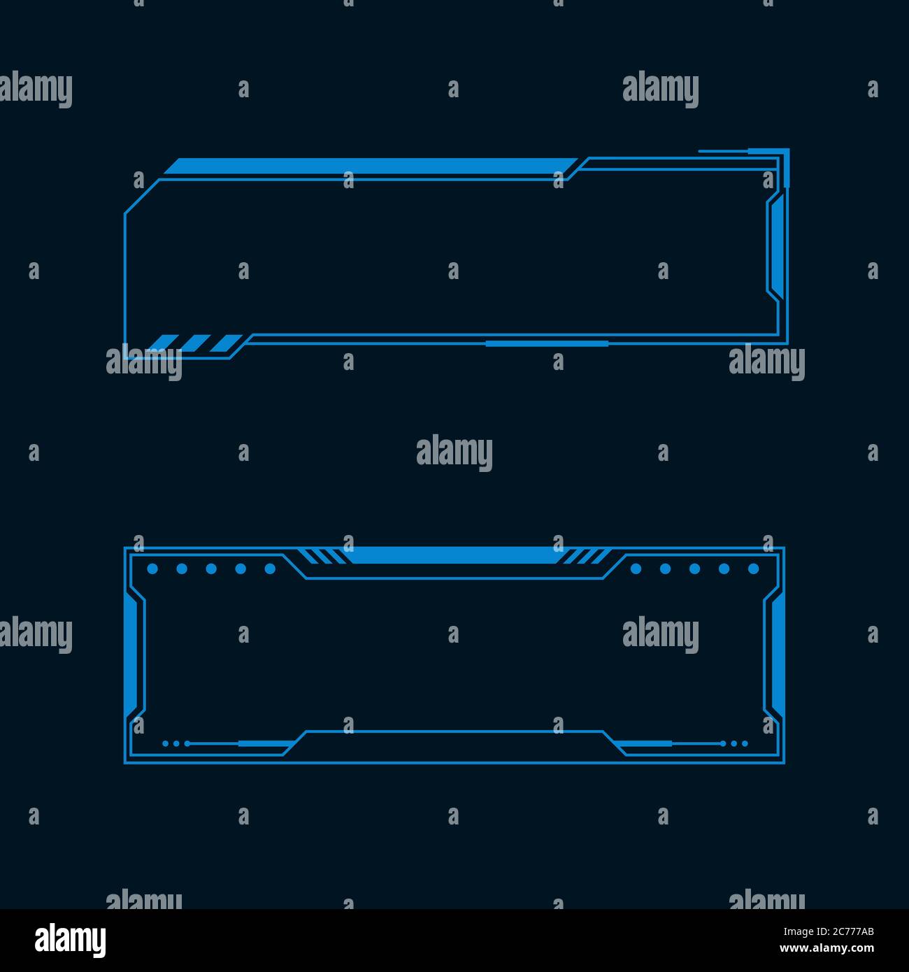 Hud infographics modern dashboard hi-res stock photography and images ...