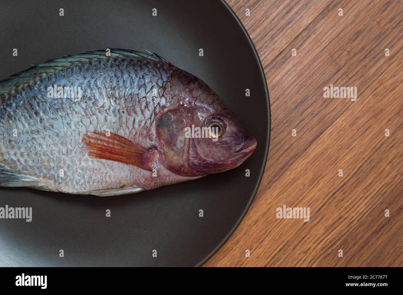 Fresh red Tilapia, known as Mojarra in Mexico. Often served grilled or ...