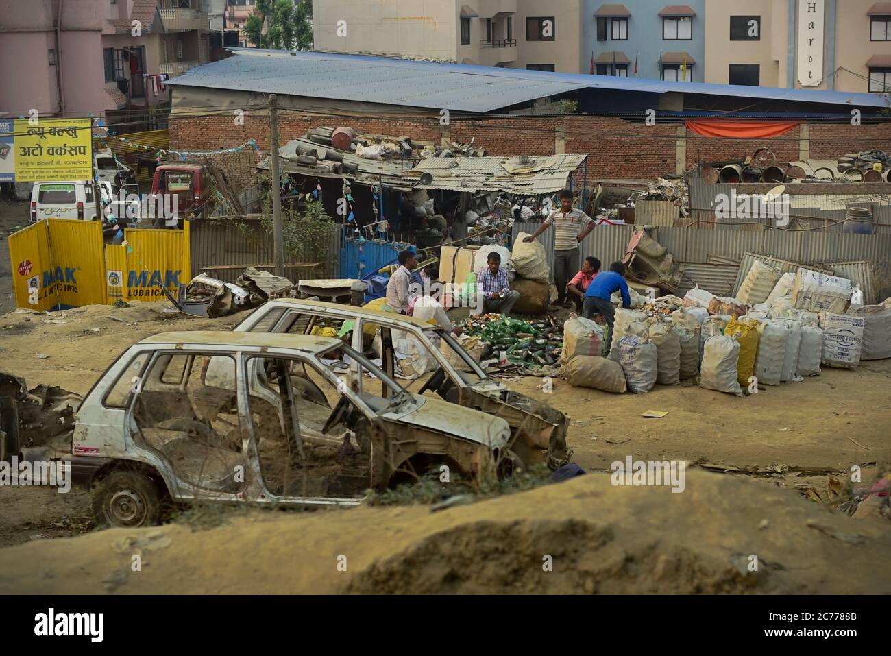 Waste pickers station hi-res stock photography and images - Alamy