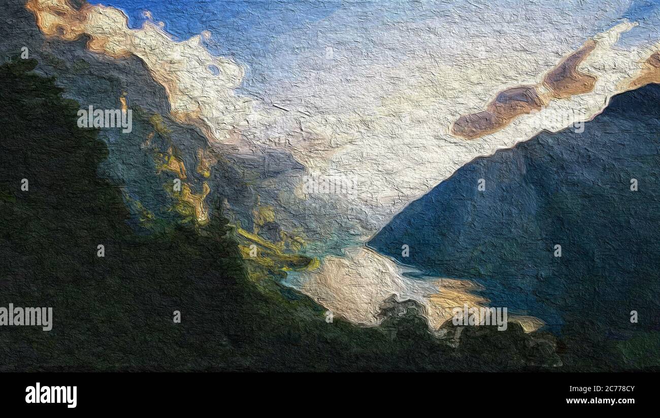 The beautiful world we live in Stock Photo - Alamy