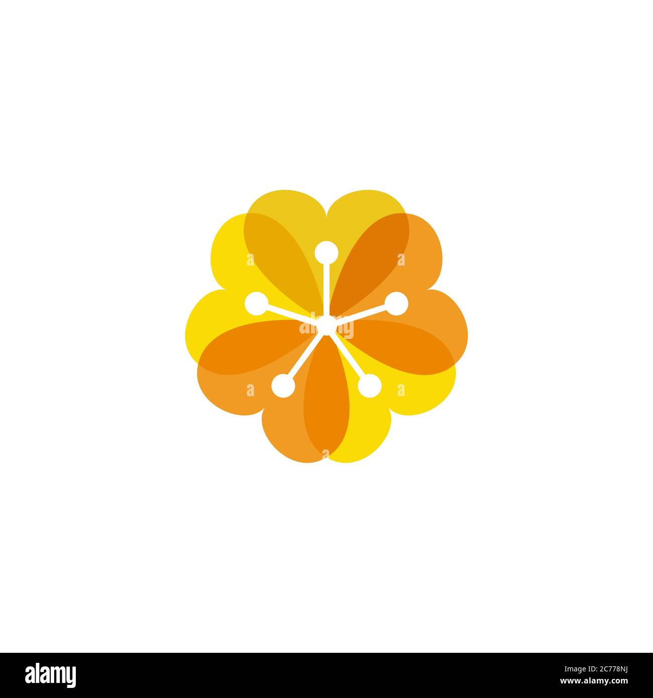 flower vector icon design template illustration Stock Vector Image ...