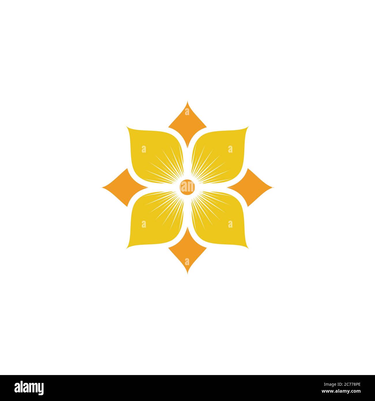 flower vector icon design template illustration Stock Vector Image ...