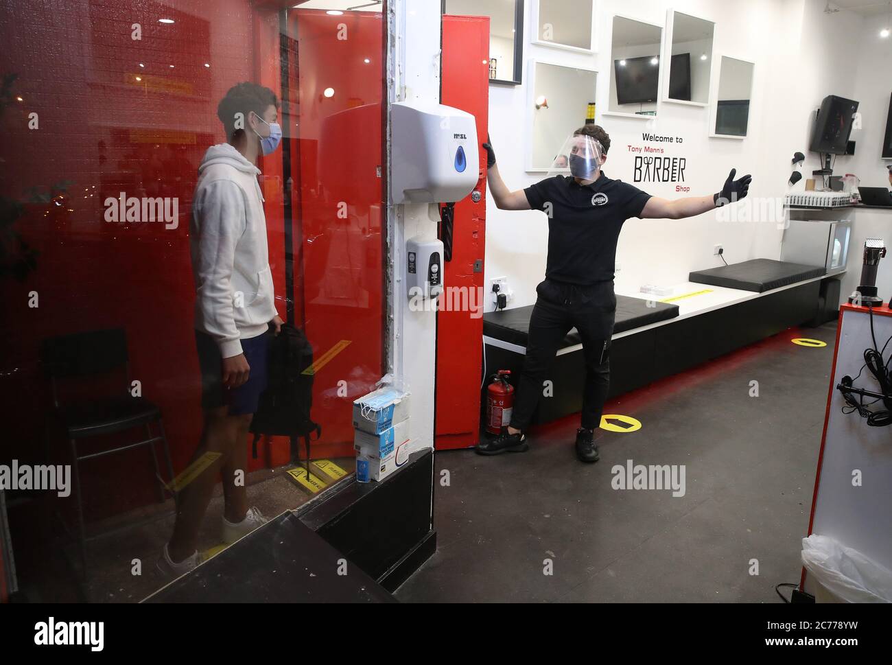 Customer mitchell wildman hi-res stock photography and images - Alamy