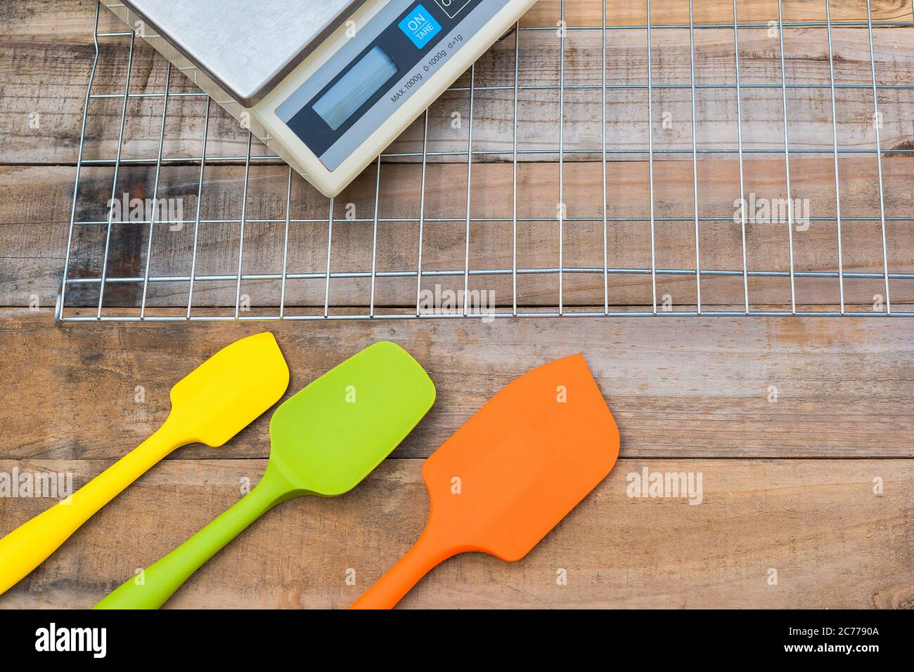 Cooking bakery utensils tools Stock Photo - Alamy