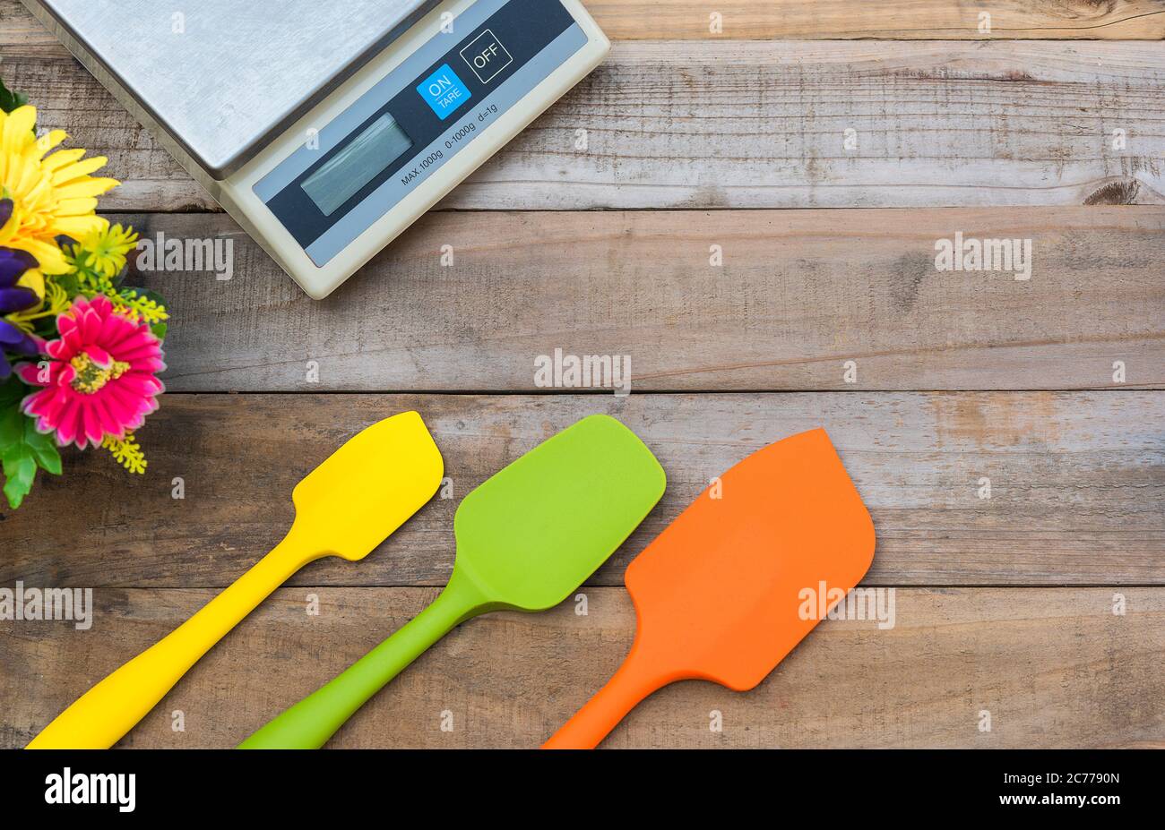 Cooking bakery utensils tools Stock Photo - Alamy