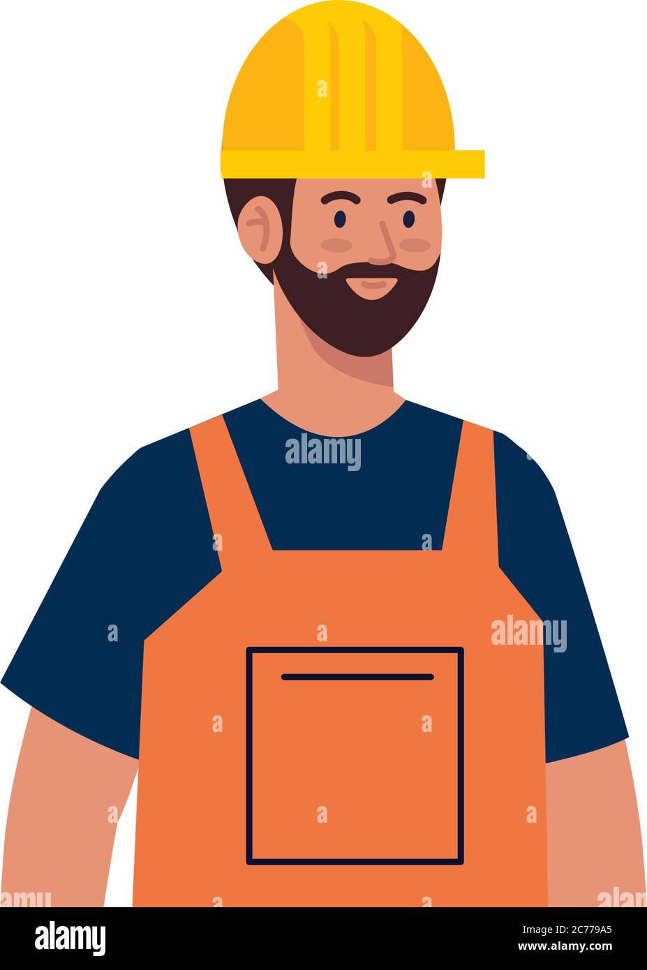 builder man with helmet vector design Stock Vector Image & Art - Alamy