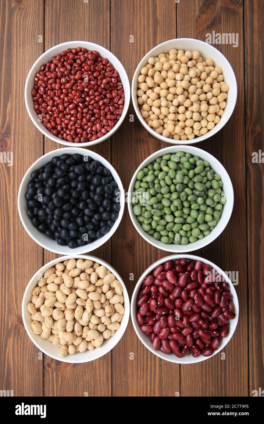 Variety of Beans Stock Photo - Alamy