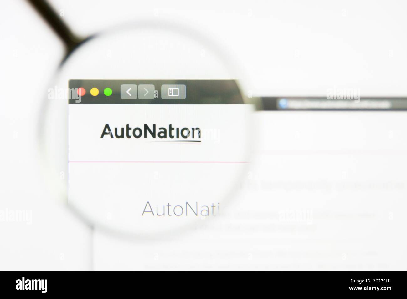 Los Angeles, California, USA - 8 April 2019: Illustrative Editorial of ...