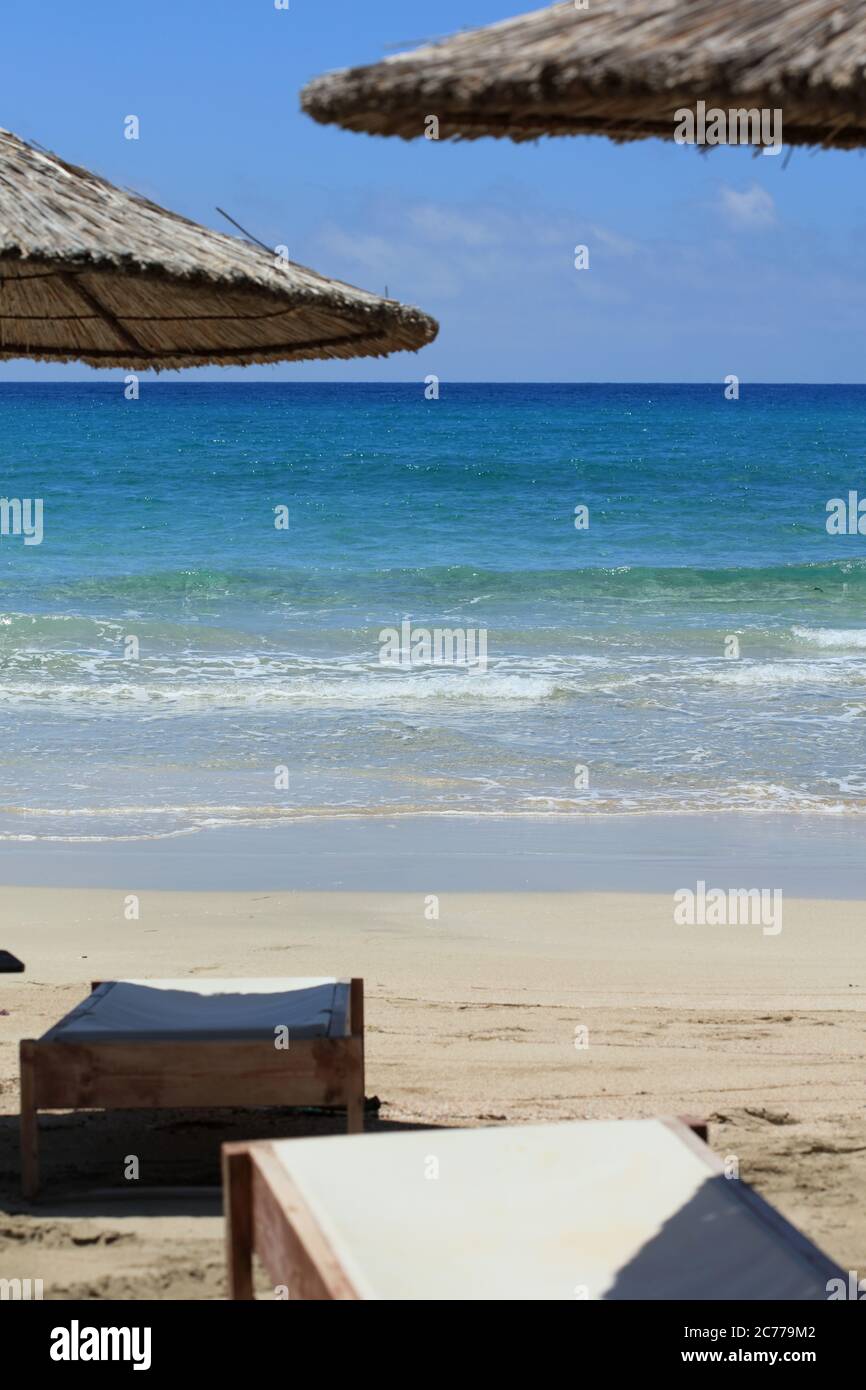 Crete island falassarna red sand beach summer holidays 2020 covid-19 ...