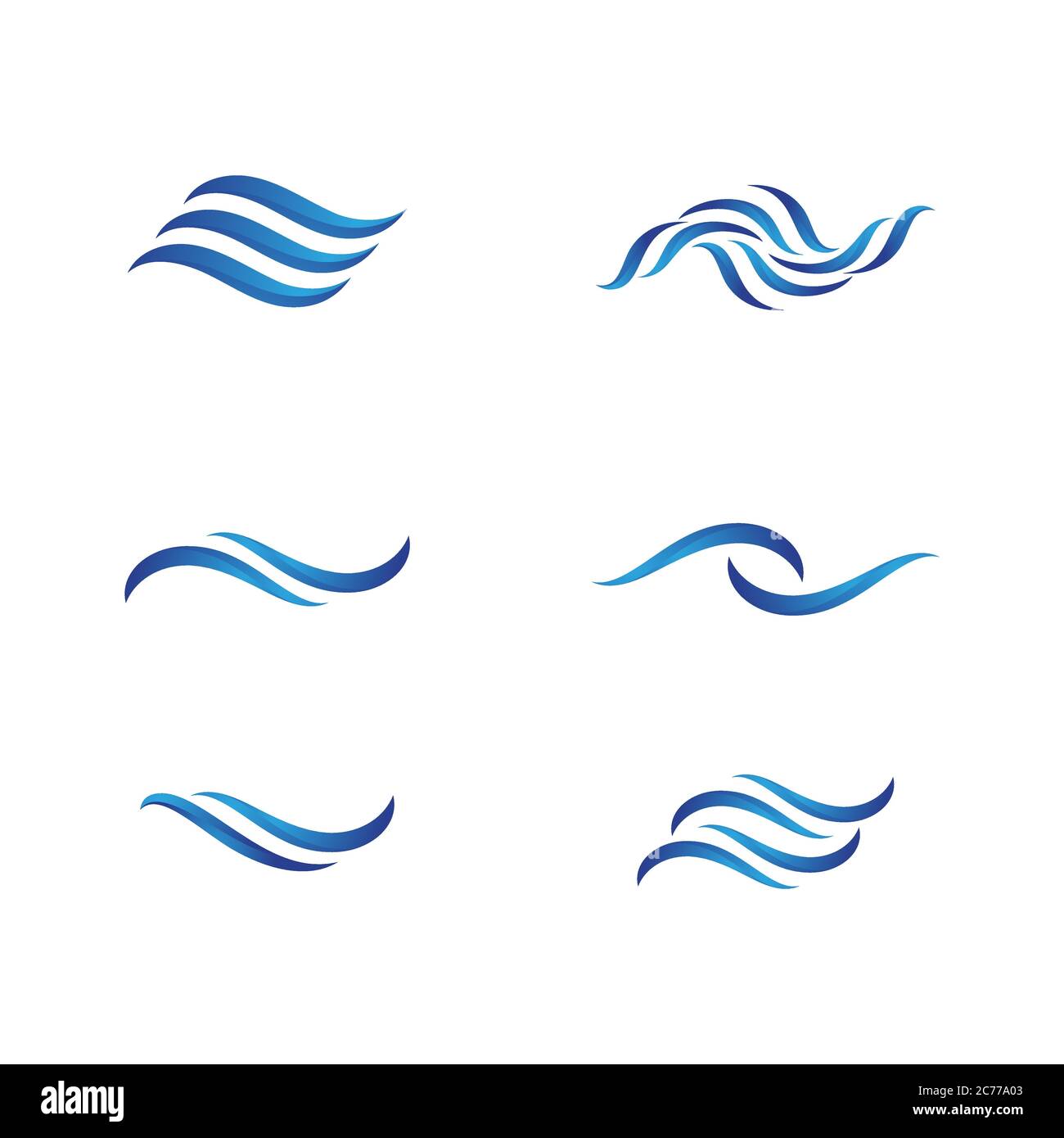 Water wave icon vector illustration design template Stock Vector Image ...